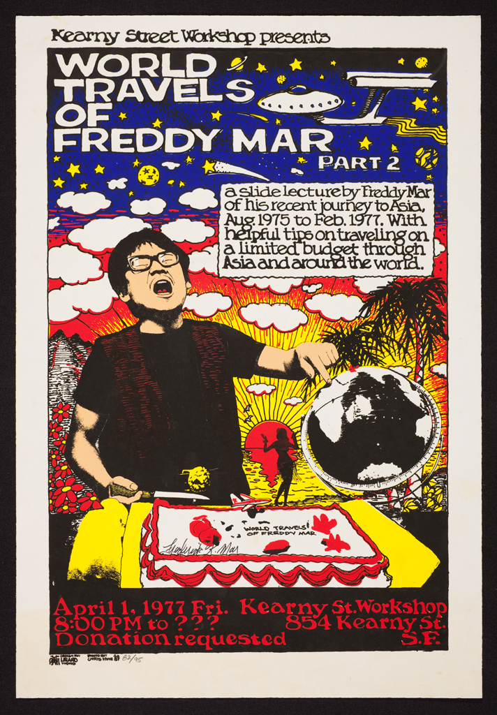 New on OAC and Calisphere: Kearny Street Workshop posters from UCSB ...