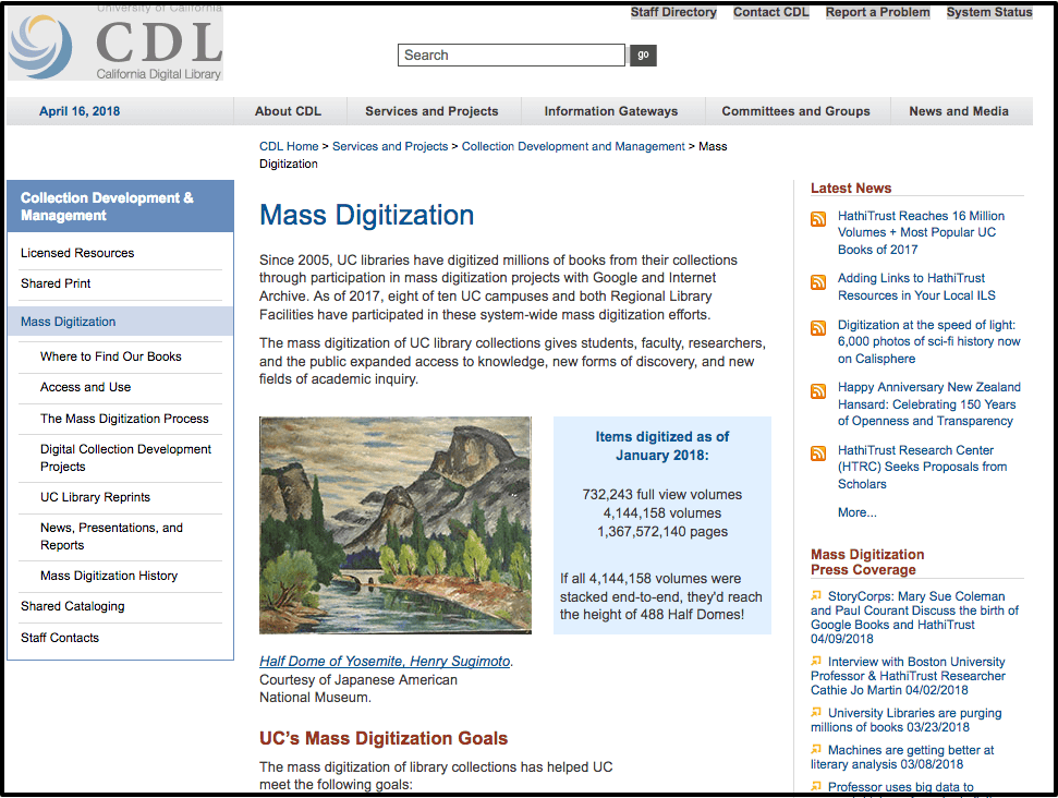 New Mass Digitization Section Added to CDLib.org – California Digital ...